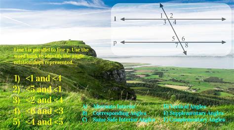 Angle Relationships Epuzzle Photo Puzzle