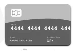 International Payment Card UI Library For Angular Angular Script