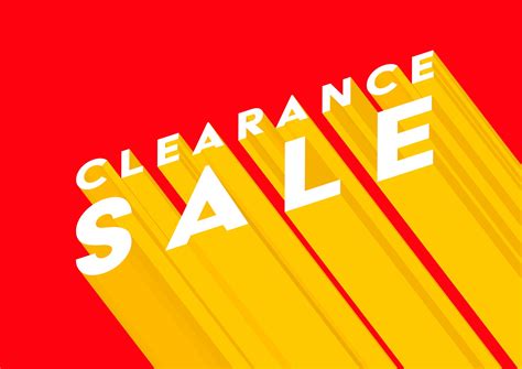 Clearance Sale Poster Or Flyer Design Clearance Online Sale Banner