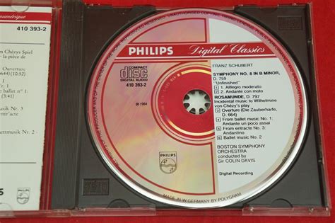 Philips 《舒伯特：第八交响曲未完成、罗莎蒙德》 C戴维斯古典发烧cd唱片古典lp、cd唱片行 音响贵族网