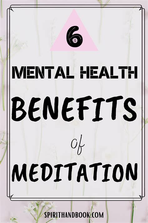 6 Ways Meditation Can Benefit Your Mental Health Artofit