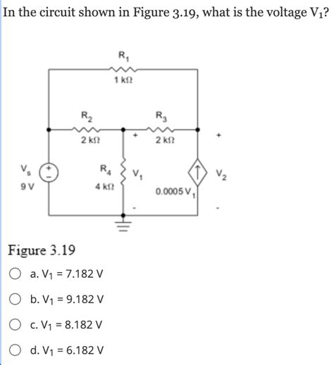 Solved In The Circuit Shown In Figure 316 What Is The