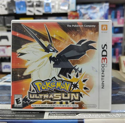 Nintendo 3ds Pokemon Ultra Sun Video Gaming Video Games Nintendo On