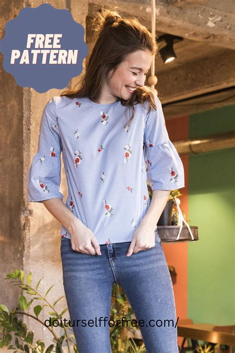 Top Rumer Free Sewing Pattern In 2024 Women Top Sewing Pattern