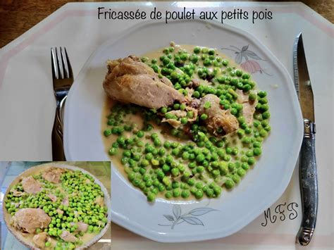 Fricassée De Poulet Aux Petits Pois Recette Cookeo