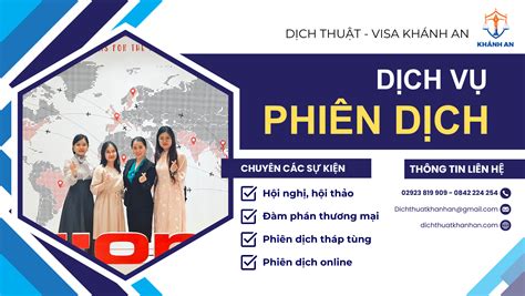 Phiên dịch hội thảo chuyên nghiệp 2025 Khanh An Translation