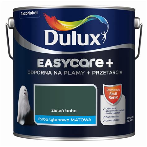 Farba Dulux EasyCare Zieleń Boho L kup online w PSB LOBO PL Twój Dom Ogród i Warsztat