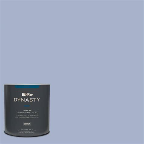Behr Dynasty 1 Qt Ppu15 14 Ballroom Blue Satin Enamel Exterior Stain