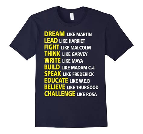 Dream Like Martin Lead Like Harriet T Shirt Cd Canditee