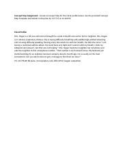 Concept Map Assignment Docx Concept Map Assignment Create A Concept Map For The Client