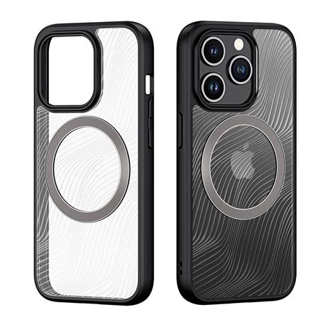 Dux Ducis Aimo Mag Z Magsafe Iphone 15 Pro črna Momaniosi