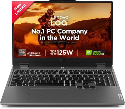 Lenovo Loq 15arp9 Amd Ryzen 5 Quad Core 7235hs 12 Gb 512 Gb Ssd