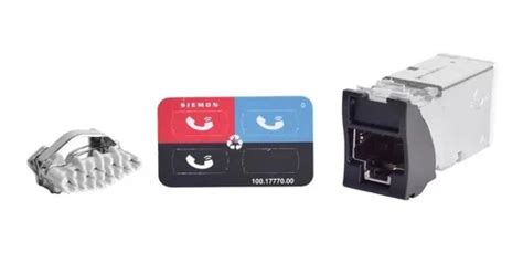 Jack Z max Cat6a Blindado Montaje Híbrido Siemon Z6a s01 Envío gratis