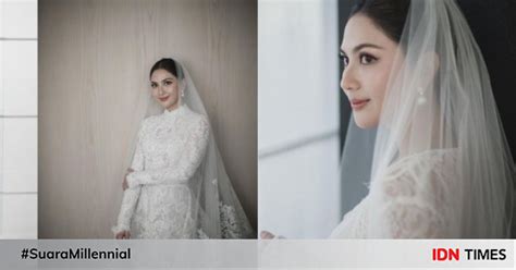 7 Artis Yang Pakai Gaun Pengantin Tidak Terbuka