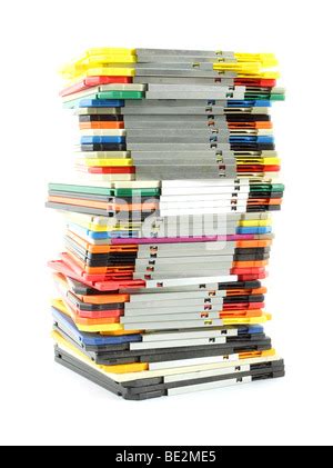 Stack Of Floppy Disks Stock Photo Alamy