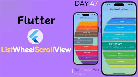 How To Create 3d Scrolling Lists In Flutter With Listwheelscrollview