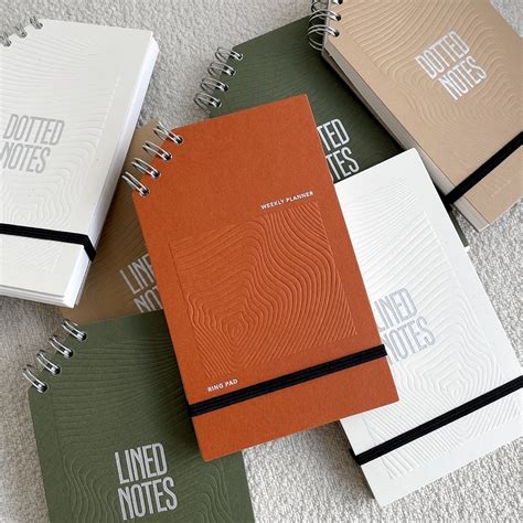 Ring Notepad Weekly Planner And Notes Shopee Malaysia
