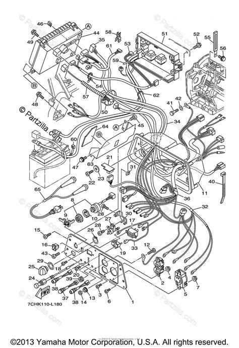 Yamaha Power Equipment Ef3000iseb Oem Parts Diagram For Control Box 2