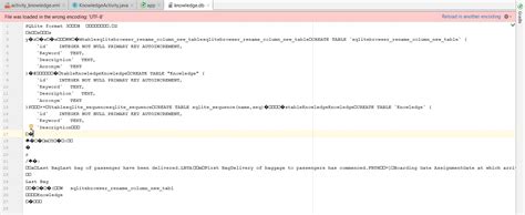 Android Database File Loaded In The Wrong Encoding Utf 8 Stack Overflow