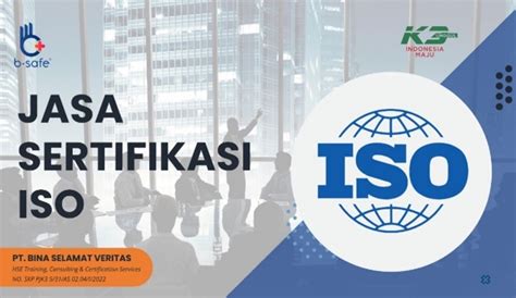 Sertifikasi Iso 9001 2015 Pt Bina Selamat Veritas