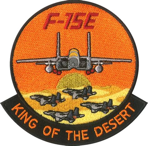 F 15e King Of The Desert Badass Patches