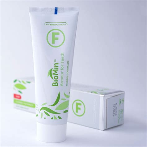 Pack 3 uds Pasta dental BioMin F con Flúor bote 75 ml - Pharmaluz