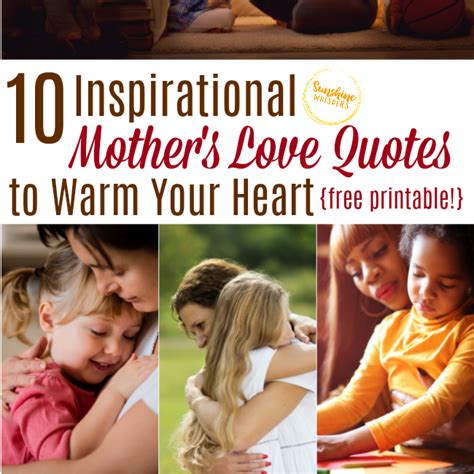 10 Inspirational Mothers Love Quotes To Warm Your Heart