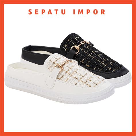 Jual Dokter Sepatu Import Sepatu Slip On Wanita Import Korean Style Kekinian 6188 Free Kotak
