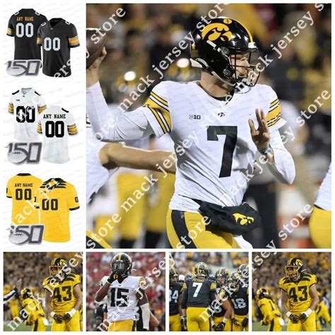 Ncaa Iowa Hawkeyes Football Jerseys 15 Tyler Goodson 65 Tyler