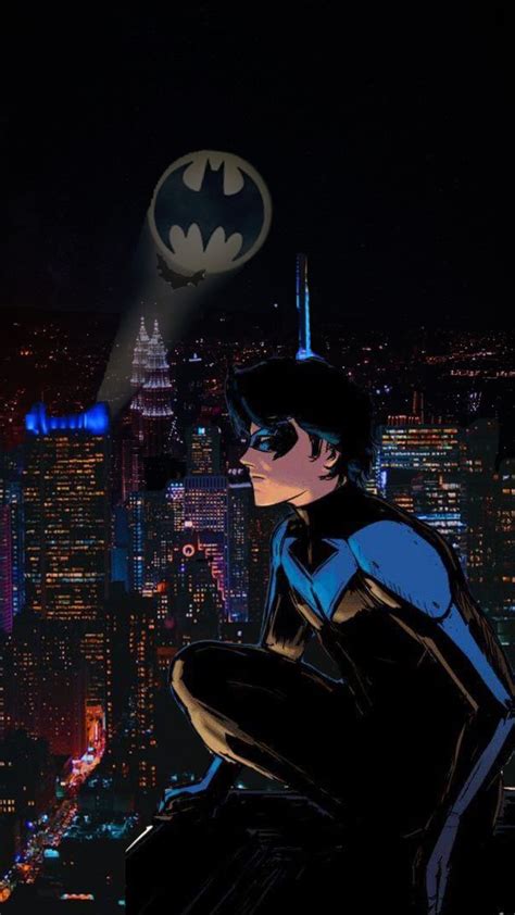 Dcomics Dcnightwing Nightwing City Aesthetic Cityaesthetic In