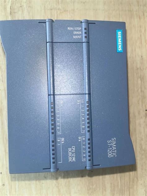 SIEMENSE PLC Siemens S CPU C DC DC DC Model Name Number ES AG XB At