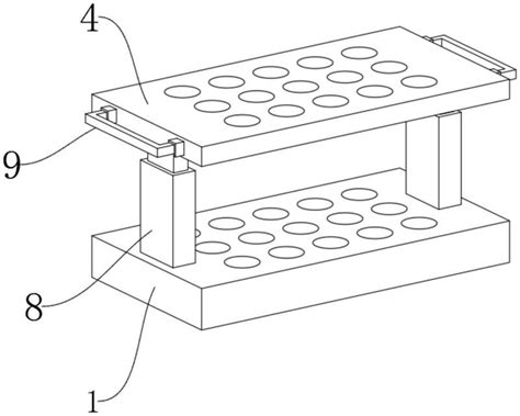 一种试管放置架 爱企查