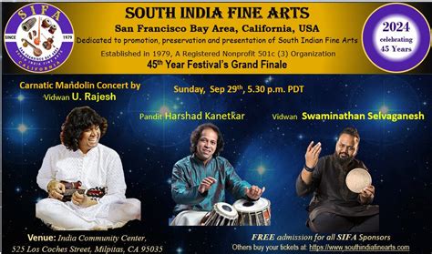 Mandolin Concert By Mandolin U Rajesh Sifa