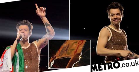 Harry Styles Flirts Outrageously With Fan In Crowd Of Cardiff Gig