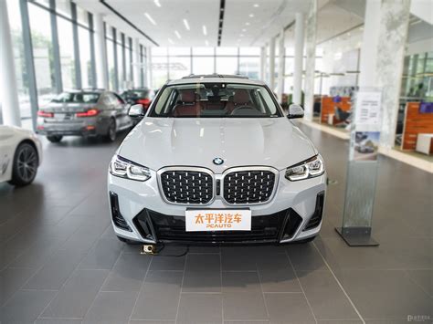 布鲁克林灰宝马X4整车外观外观图片 宝马X4 2022款 xDrive 30i M运动套装 7280727 太平洋汽车网
