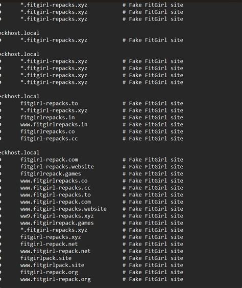 According To This Host File Did I Download From The Fake Fitgirl Account Rpiratedgames
