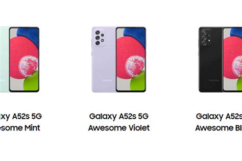 Spesifikasi Dan Harga HP Samsung Galaxy A52s 5G RAM 6GB ROM 256GB Terbaru Di Indonesia Oktober 2021
