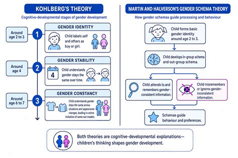 Cognitive Explanations Of Gender Development A Level Psychology