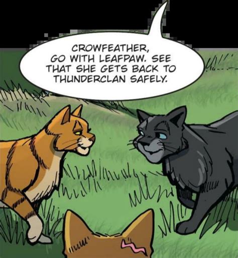 Warrior Cats Crowfeather And Leafpool Mating