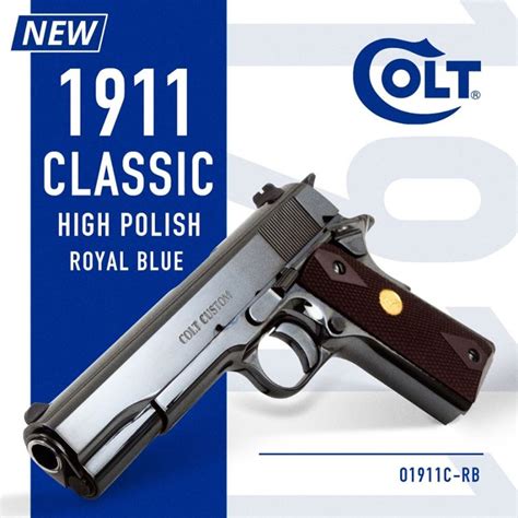 Colt Releases The Royal Blue 1911 Classic Pistol Attackcopter