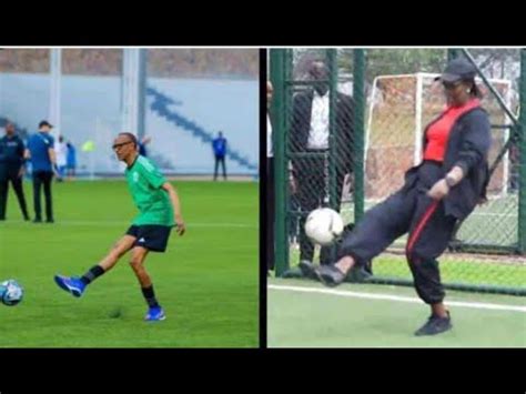 Uko P Kagame Yitwaye Mu Kibuga Batsinda 3 2 Na Madam We Rwose