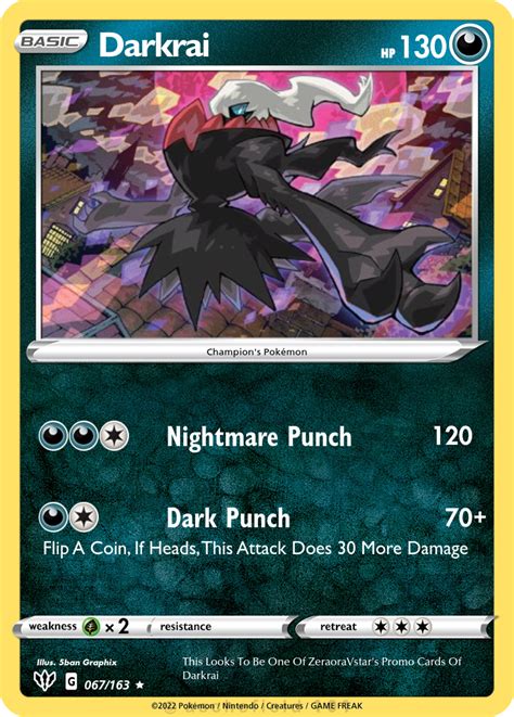 Darkrai Zeraoravstar Poké