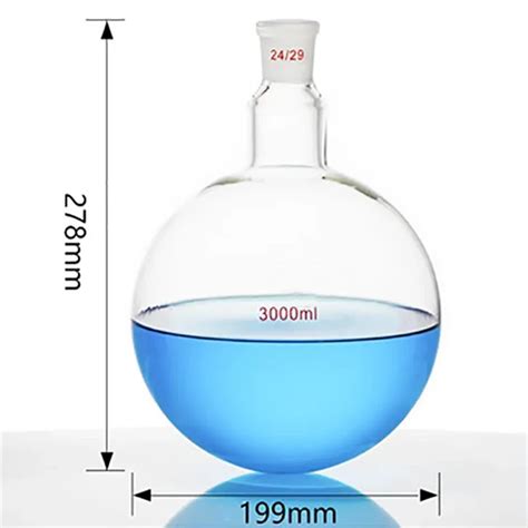 Laboratory Glassware 250ml 500ml Round Bottom Flask Boiling Flask With