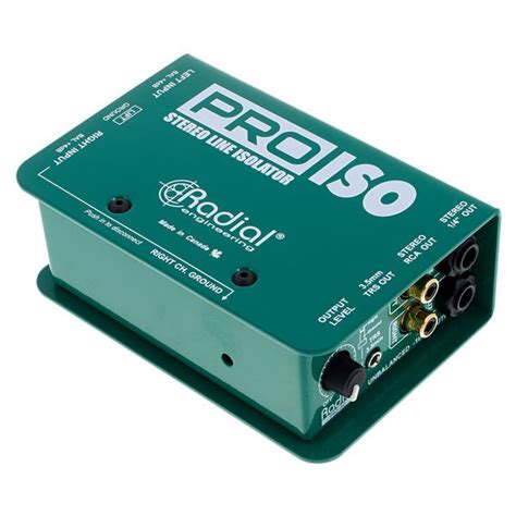 Radial Engineering Pro Iso Thomann Uk