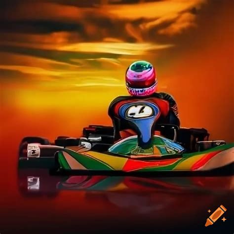 Karting Session Ticket On Craiyon