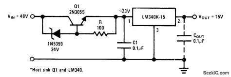 15vfromhighinputvoltage Basiccircuit Circuit Diagram