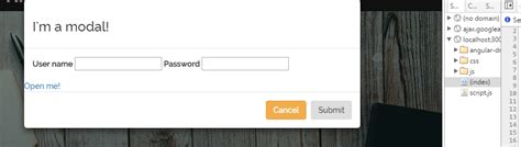 Angularjs How To Open Modal From Another Modal In Ui Bootstrap