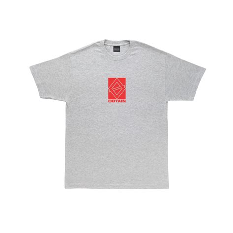 Og Logo T Shirt Grey · Obtain Skate Company