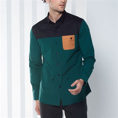 Buy Emerald Green Shirt For Men Indyverse