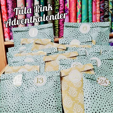 Quiltzaubereide Vorbestellung Tula Pink Countdown Calendar Fan